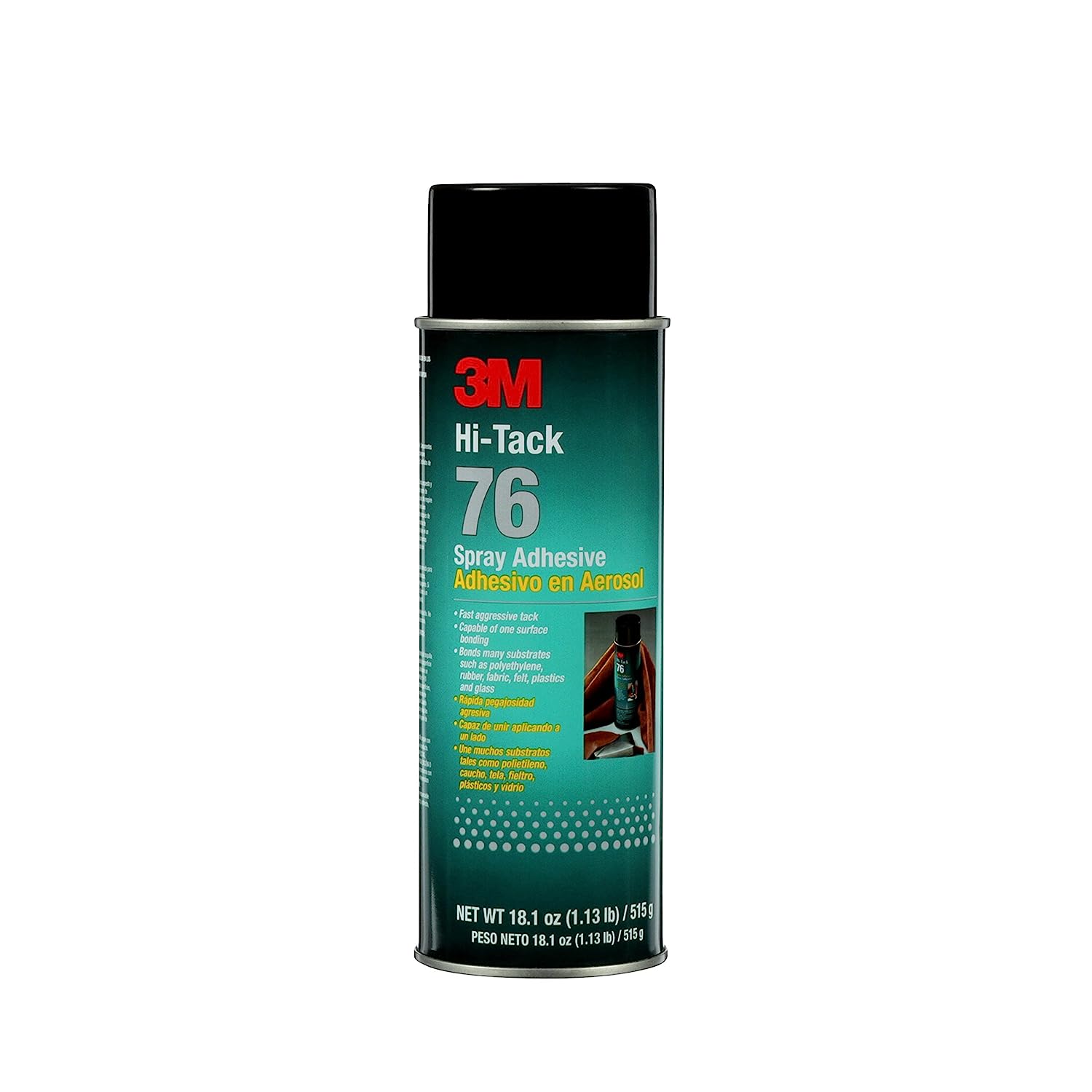 3M Spray 76 7000121433 ~ Hi-Tack Spray 76 Adhesive in Clear 24 fl. Oz ...