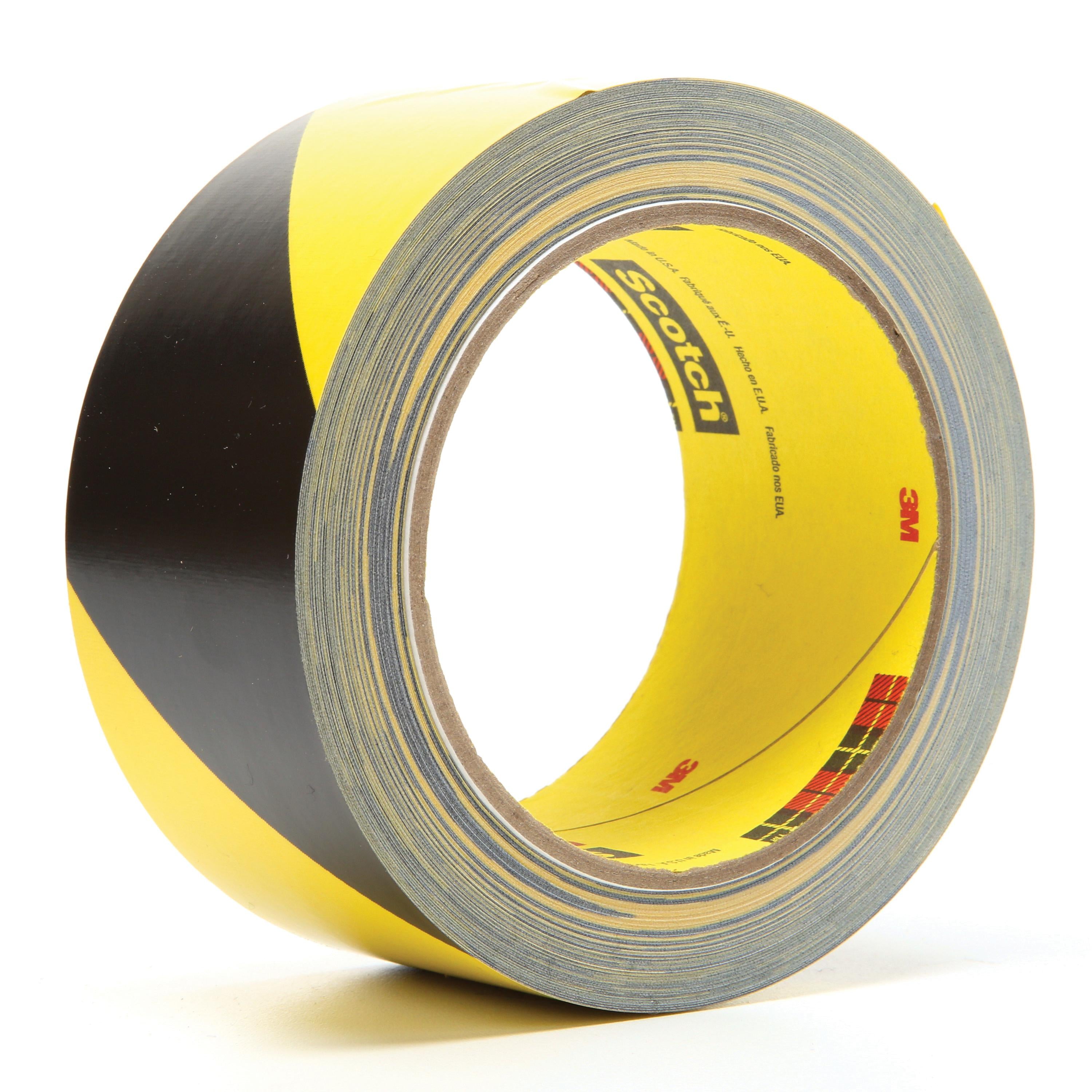 3M 5702-2X36 ~ Safety Stripe Tape 5702 Black /Yellow 5.4mil (2 Inch x ...