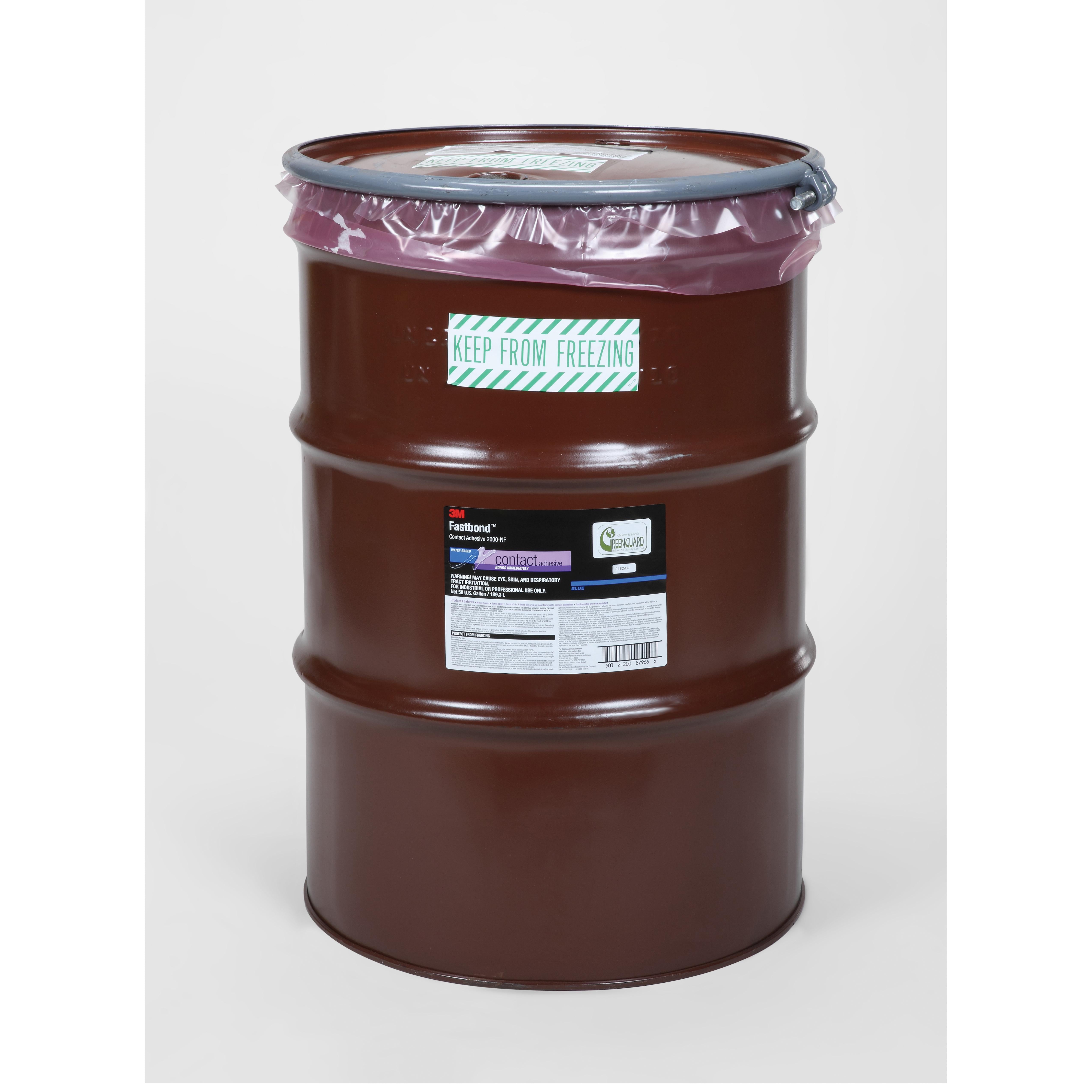 Contact Adhesives Fastbond 2000NF-50GAL-BLU Contact Adhesive 2000NF in ...