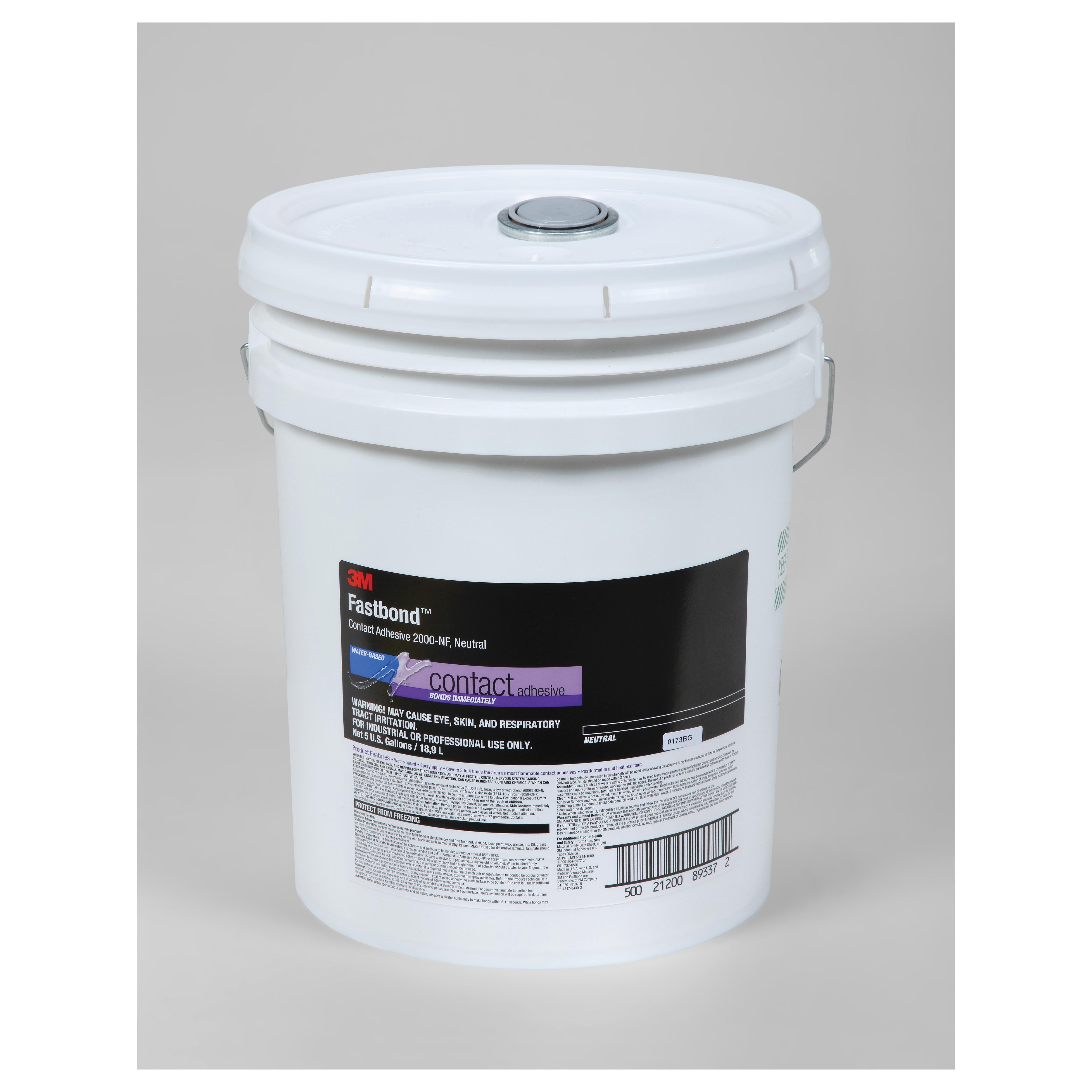 Contact Adhesives Fastbond 2000NF-5G-NEU-PAIL Contact Adhesive 2000NF ...